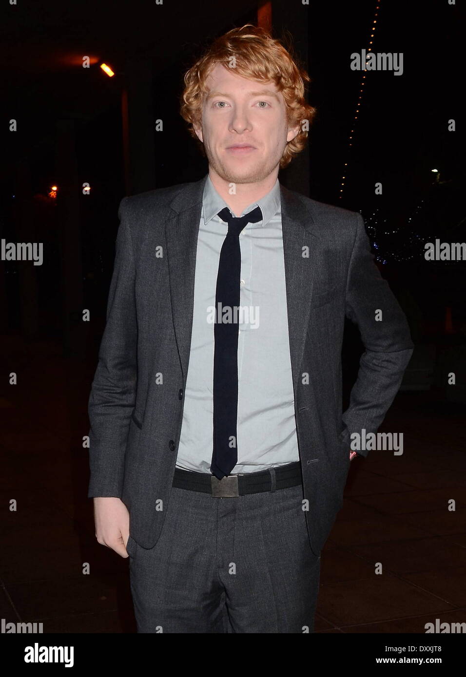 Actor Domhnall Gleeson Celebrities outside the RTE Studios for 'The ...