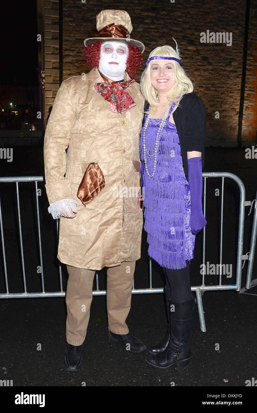 Rob Smithers Sheena Barry Fans arrive at the Farewell To 2012 Fancy ...