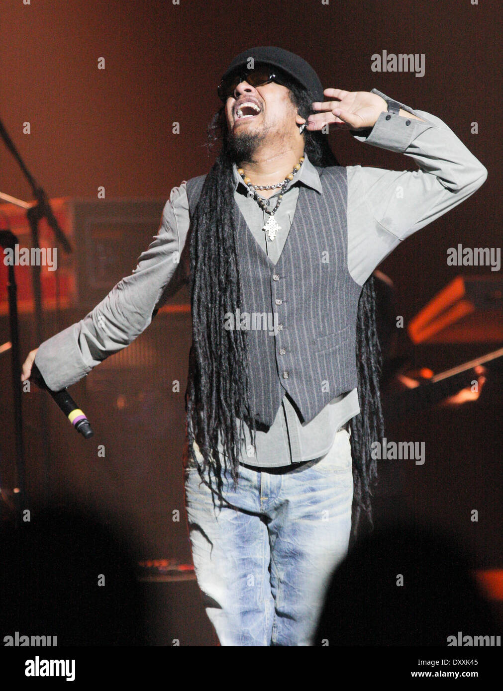 Maxi Priest performing live at the Seminole Hard Rock Hotel and Casinos ...