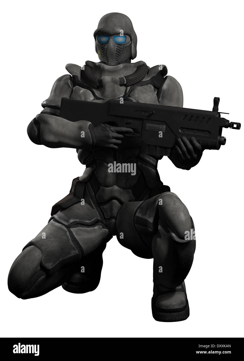 Crouching soldier hi-res stock photography and images - Alamy