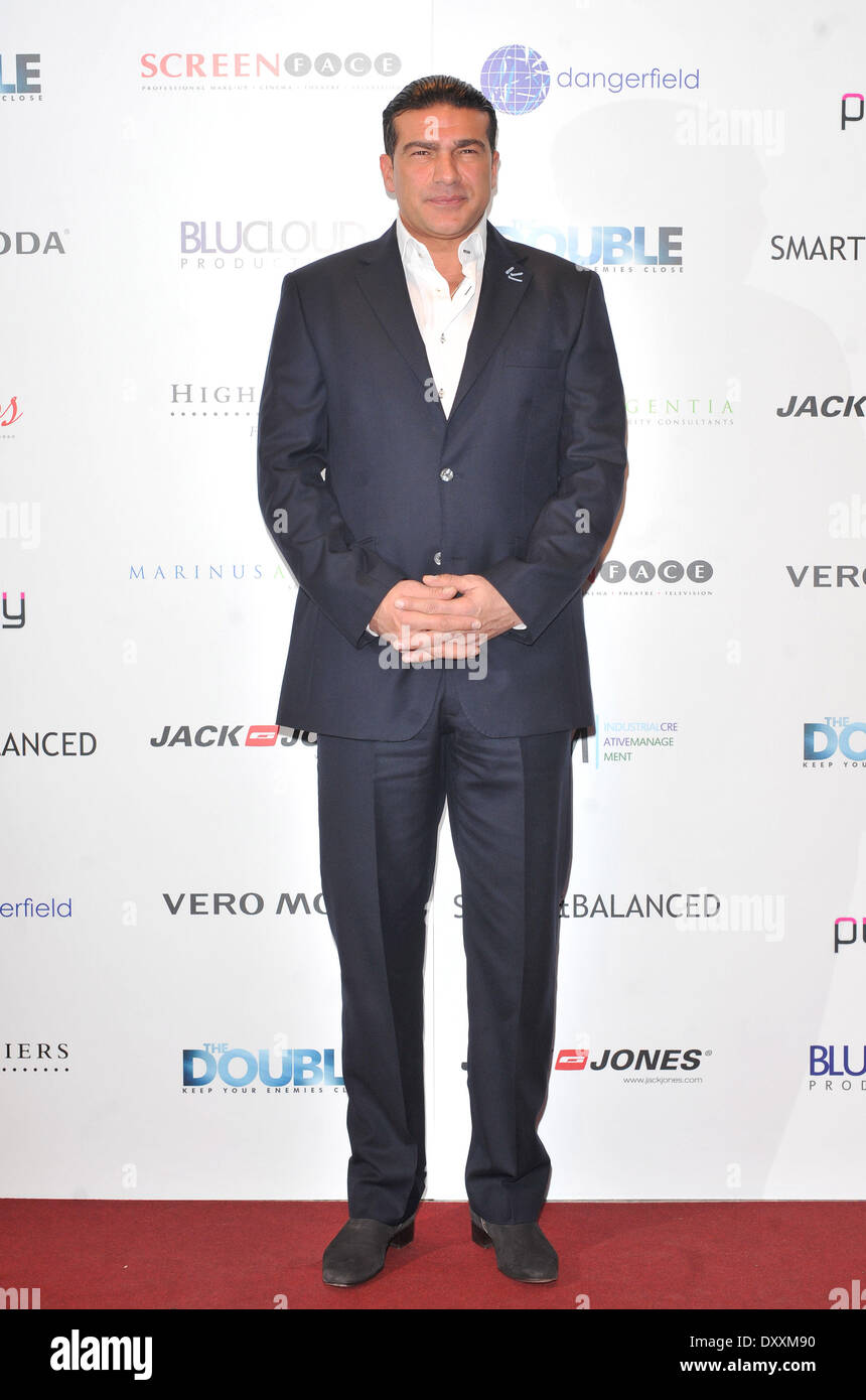 Tamer Hassan The Double - UK film premiere held at Jack Jones Oxford ...