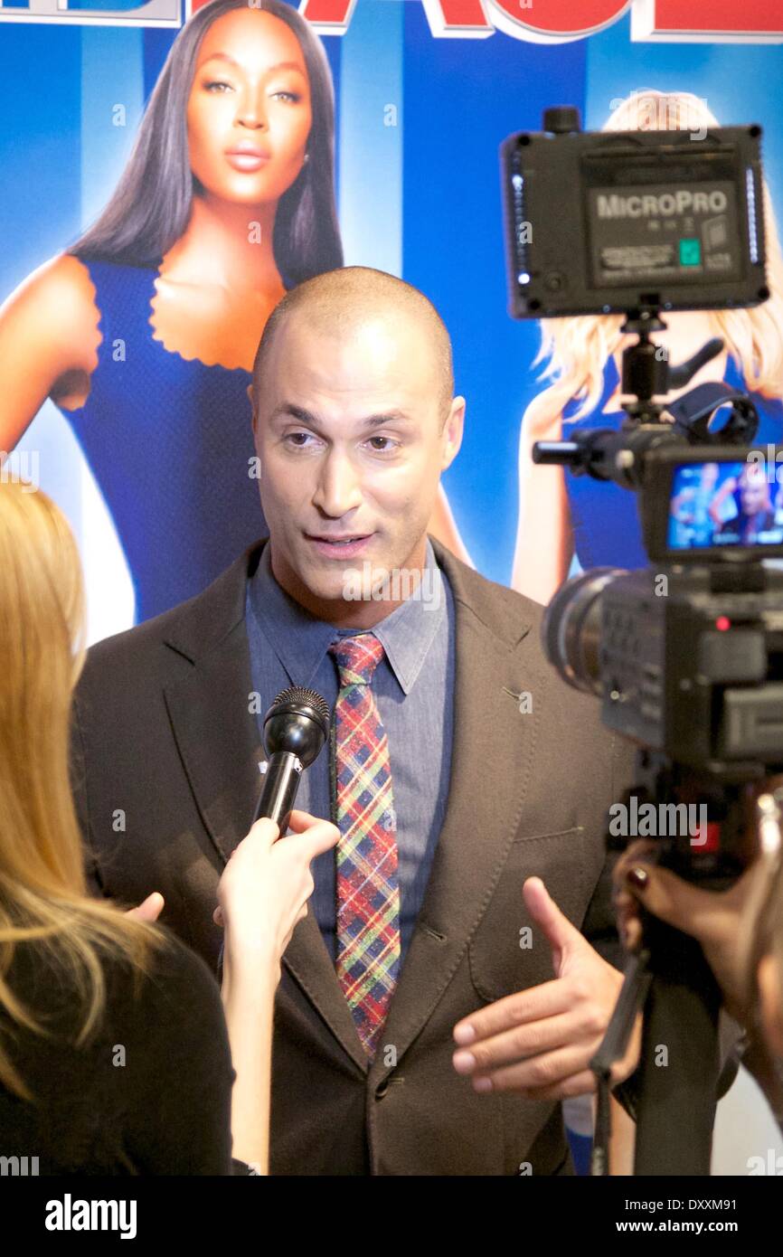 Nigel Barker attends a promotional event for new Oxygen reality ...