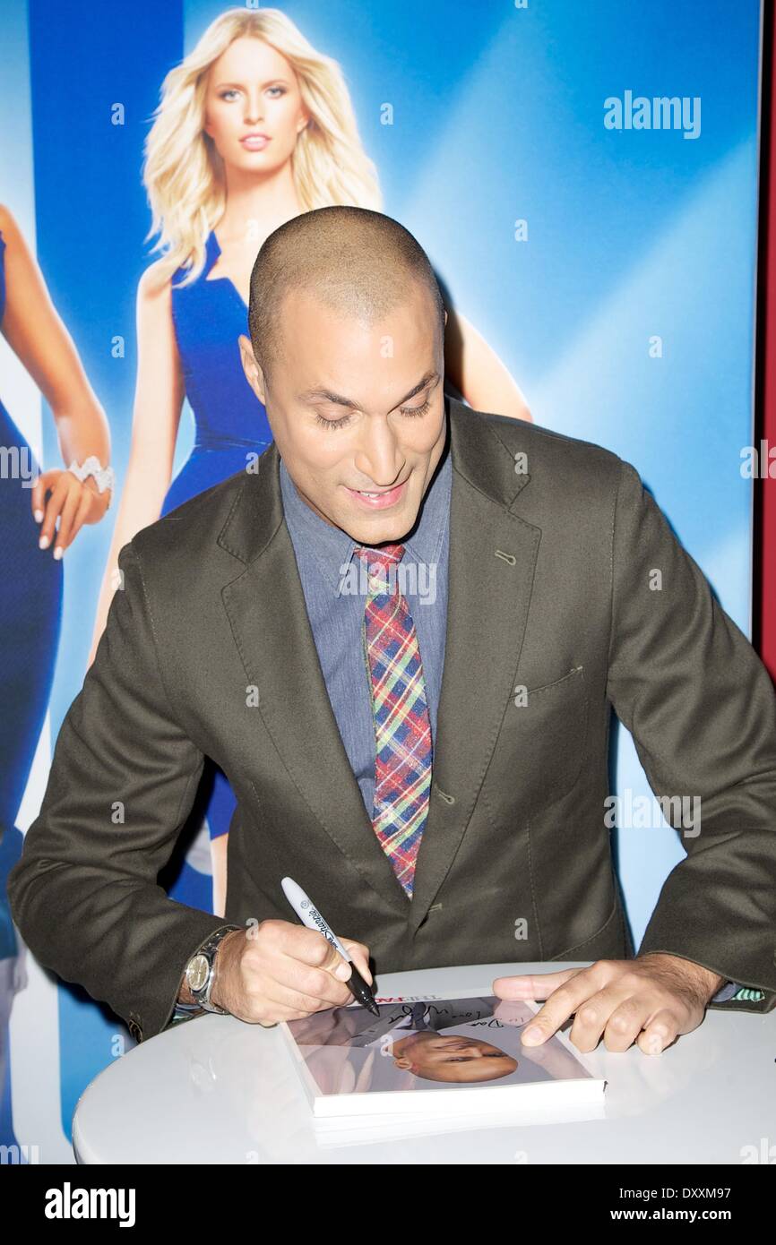 Nigel Barker attends a promotional event for new Oxygen reality ...