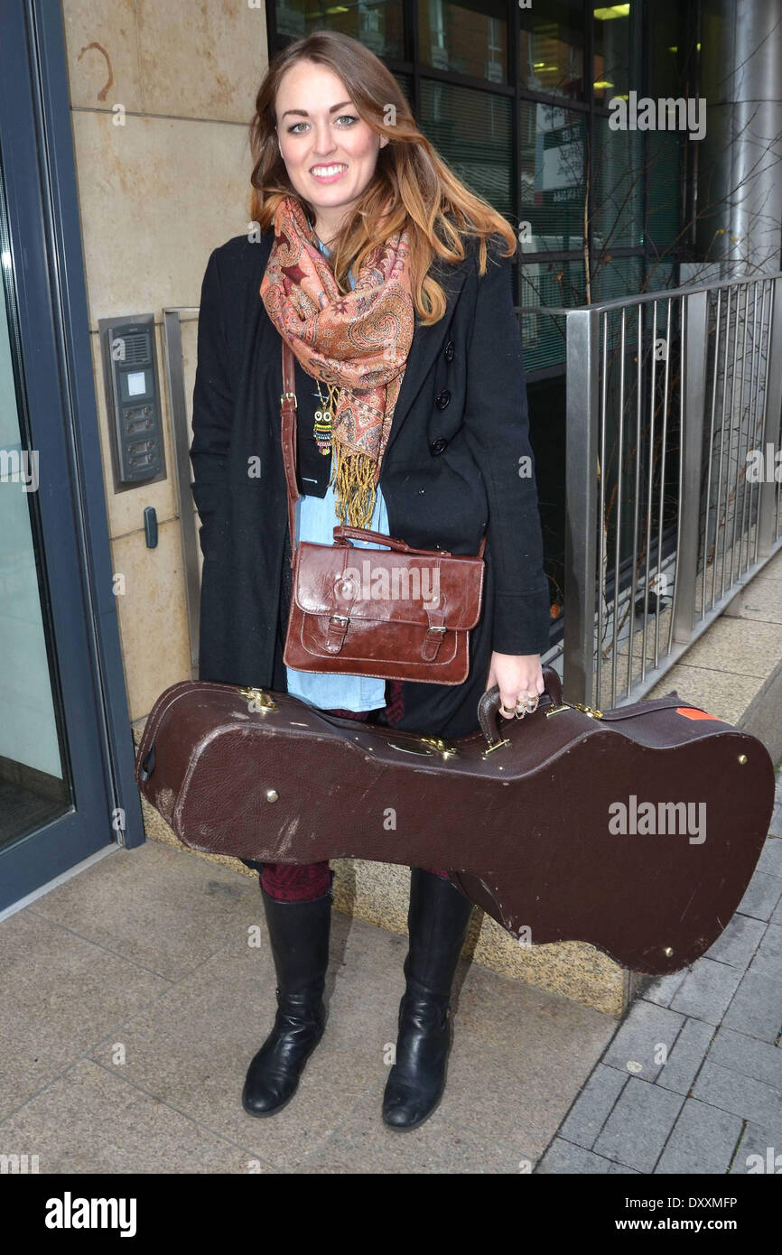 Singer Roisin O'Reilly aka 'Roisin O' is spotted at Today FM studios ...