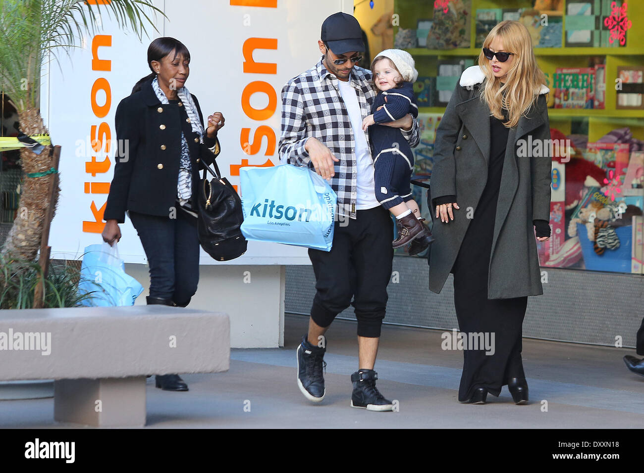 Rachel Zoe and her son Skyler Berman enjoy a day of shopping on ...