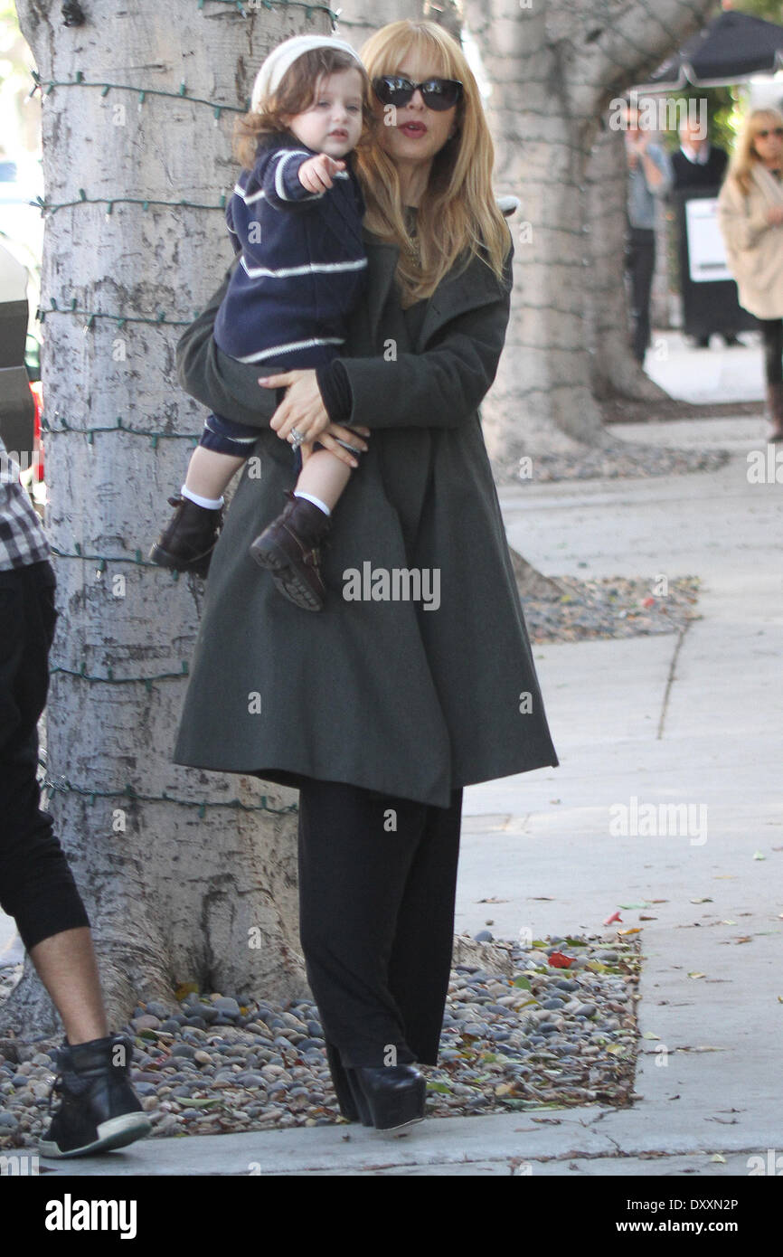 Rachel Zoe and her son Skyler Berman enjoy a day of shopping on ...