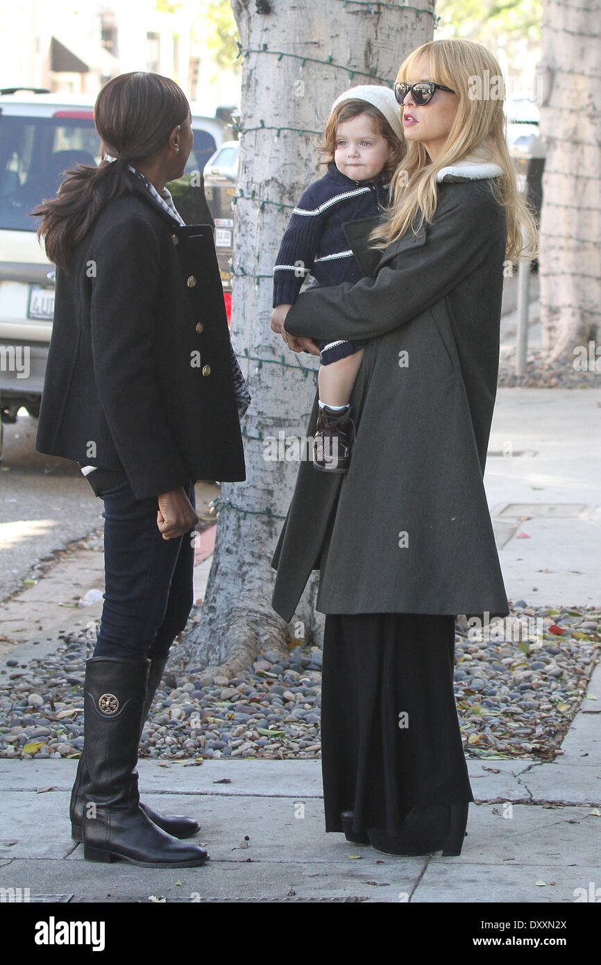 Rachel Zoe and her son Skyler Berman enjoy a day of shopping on ...