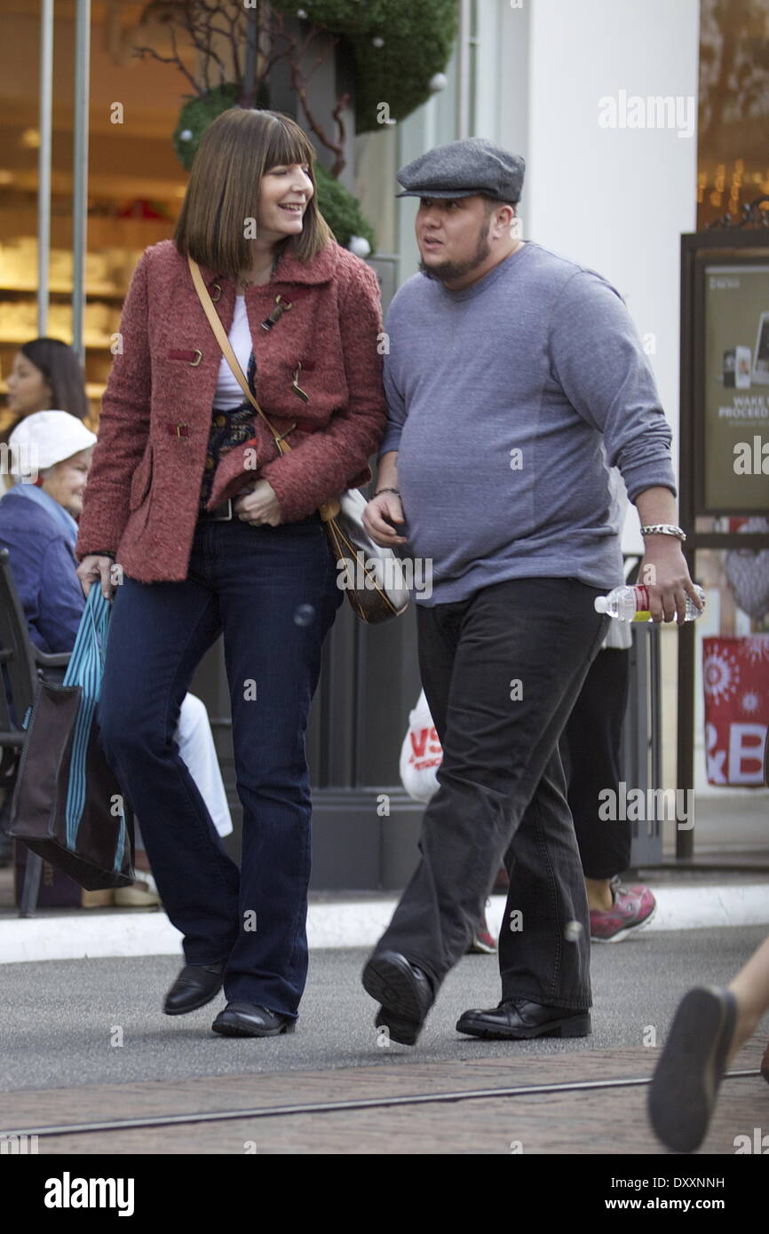 Chaz Bono and girlfriend seen Christmas shopping at The Grove Los ...