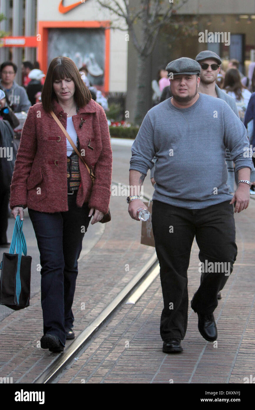 Chaz Bono and girlfriend seen Christmas shopping at The Grove Los ...