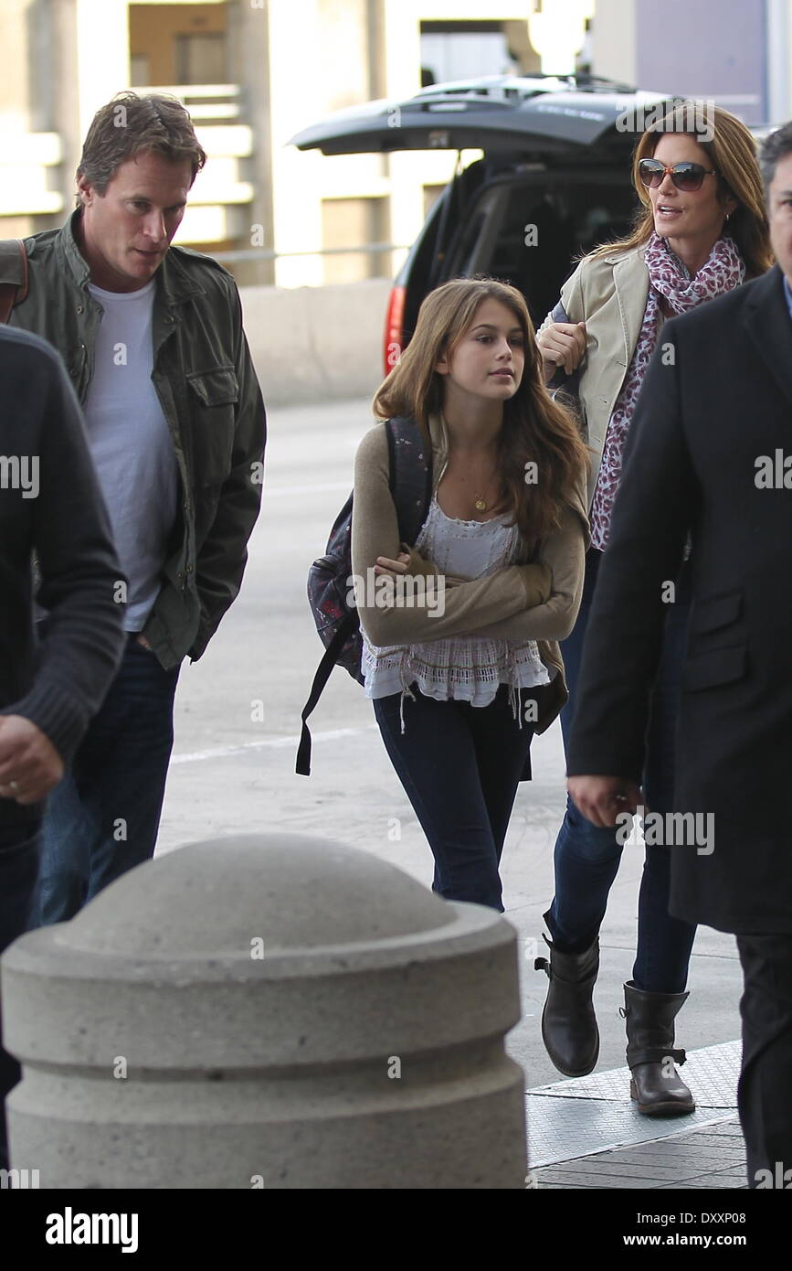 Rande gerber and daughter kaia hi-res stock photography and images - Alamy