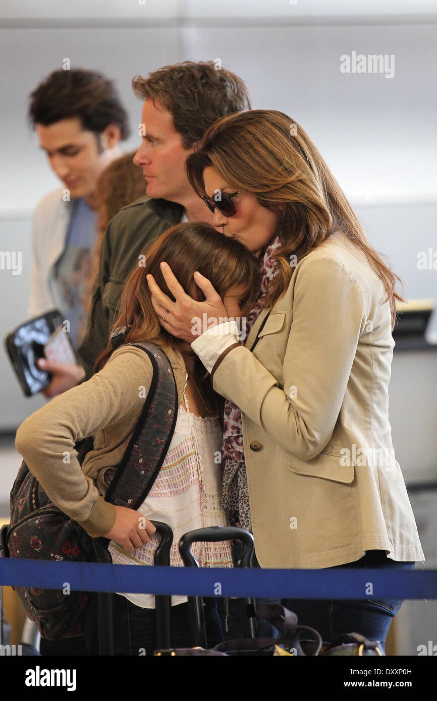 Rande gerber and daughter kaia hi-res stock photography and images - Alamy