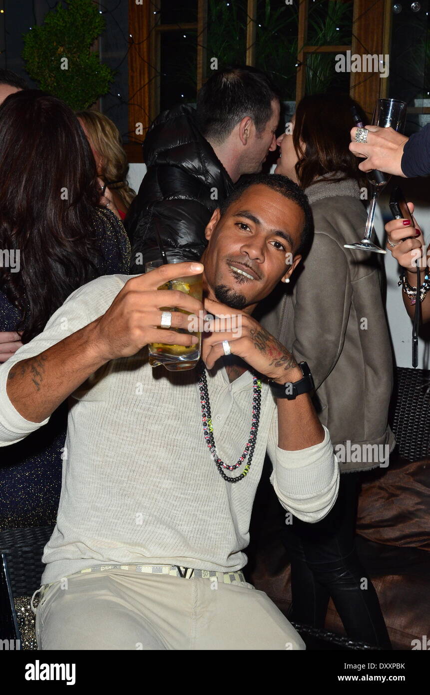 MC Harvey aka Michael Harvey Jr Nick Ede's New Year's Eve party at ...