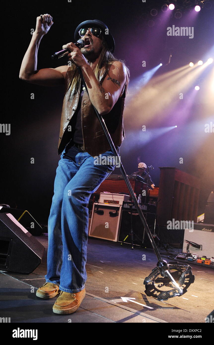 Kid Rock aka Bob Ritchie performs a headlining gig for New Year's Eve ...