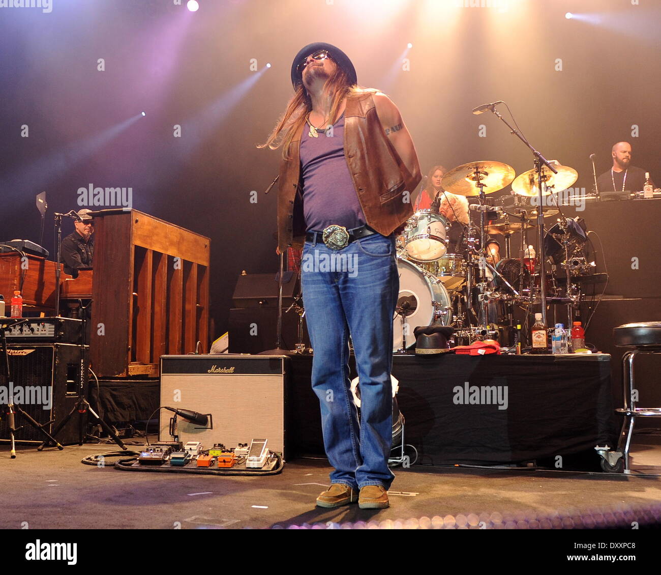 Kid Rock aka Bob Ritchie performs a headlining gig for New Year's Eve ...
