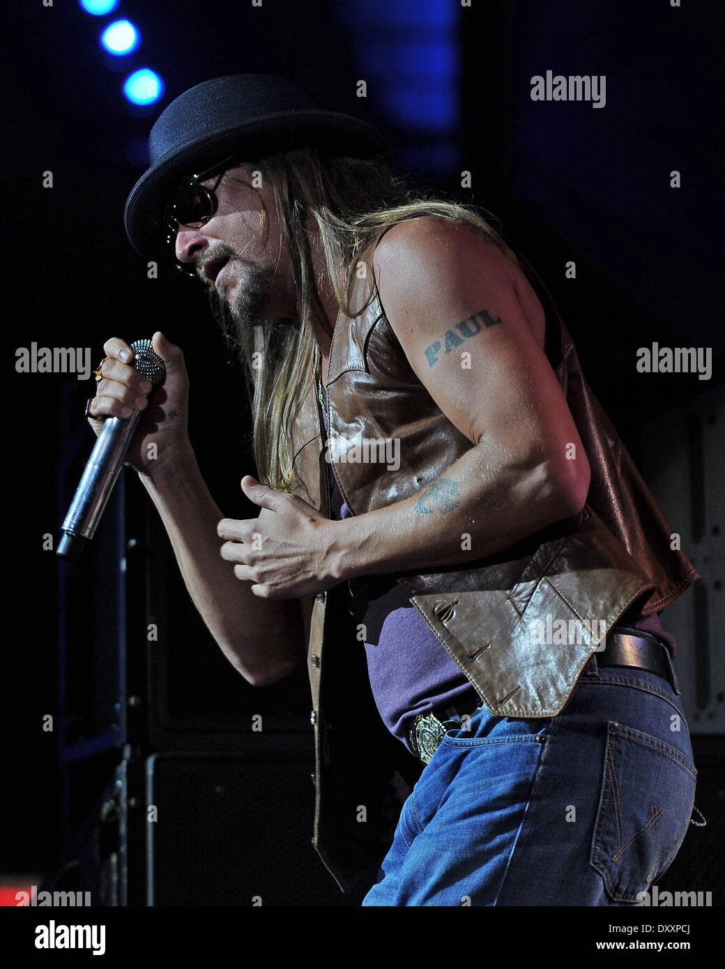Kid Rock aka Bob Ritchie performs a headlining gig for New Year's Eve ...