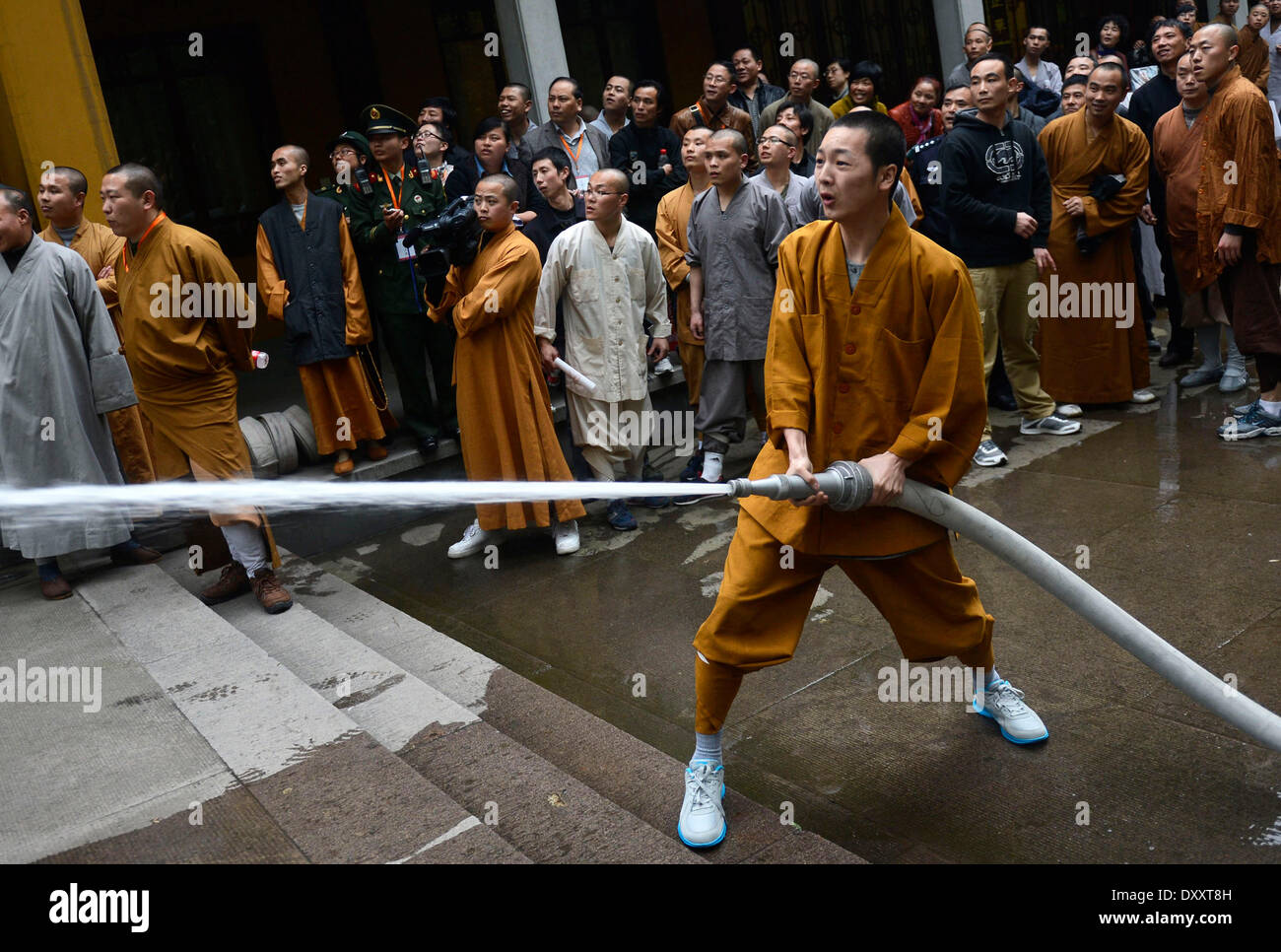 Monk with a gun hi-res stock photography and images - Alamy
