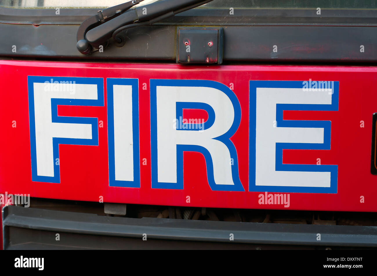 Old fire service vehicle hi-res stock photography and images - Alamy