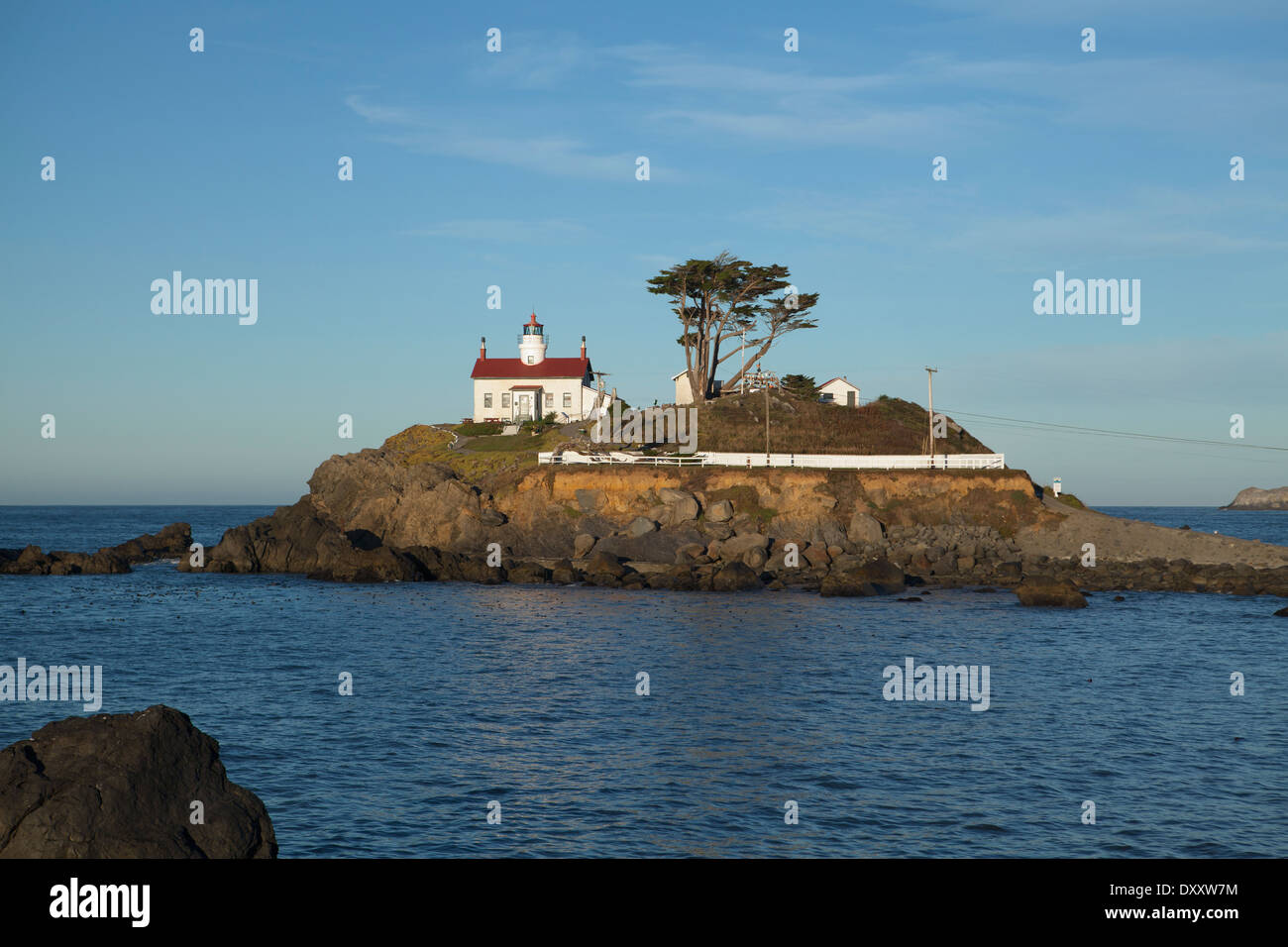 Battery Point Lighthouse and Museum, Northern California coast ...