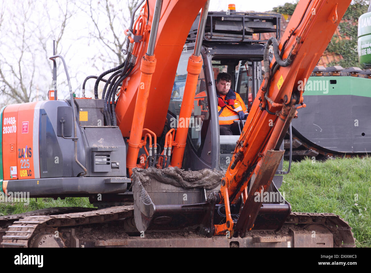Dredge operator hi-res stock photography and images - Alamy