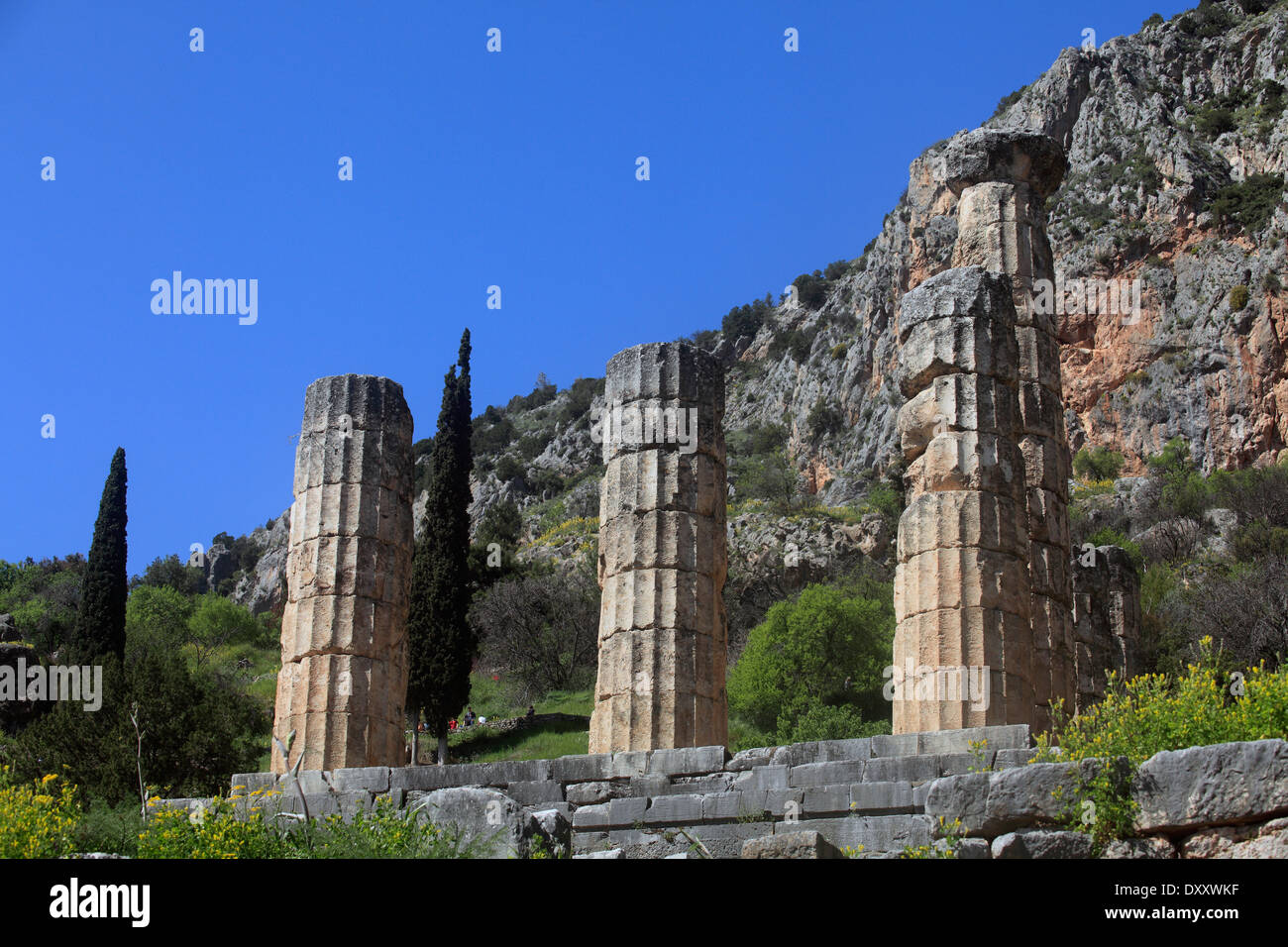 Oracle of apollo at delphi hi-res stock photography and images - Alamy