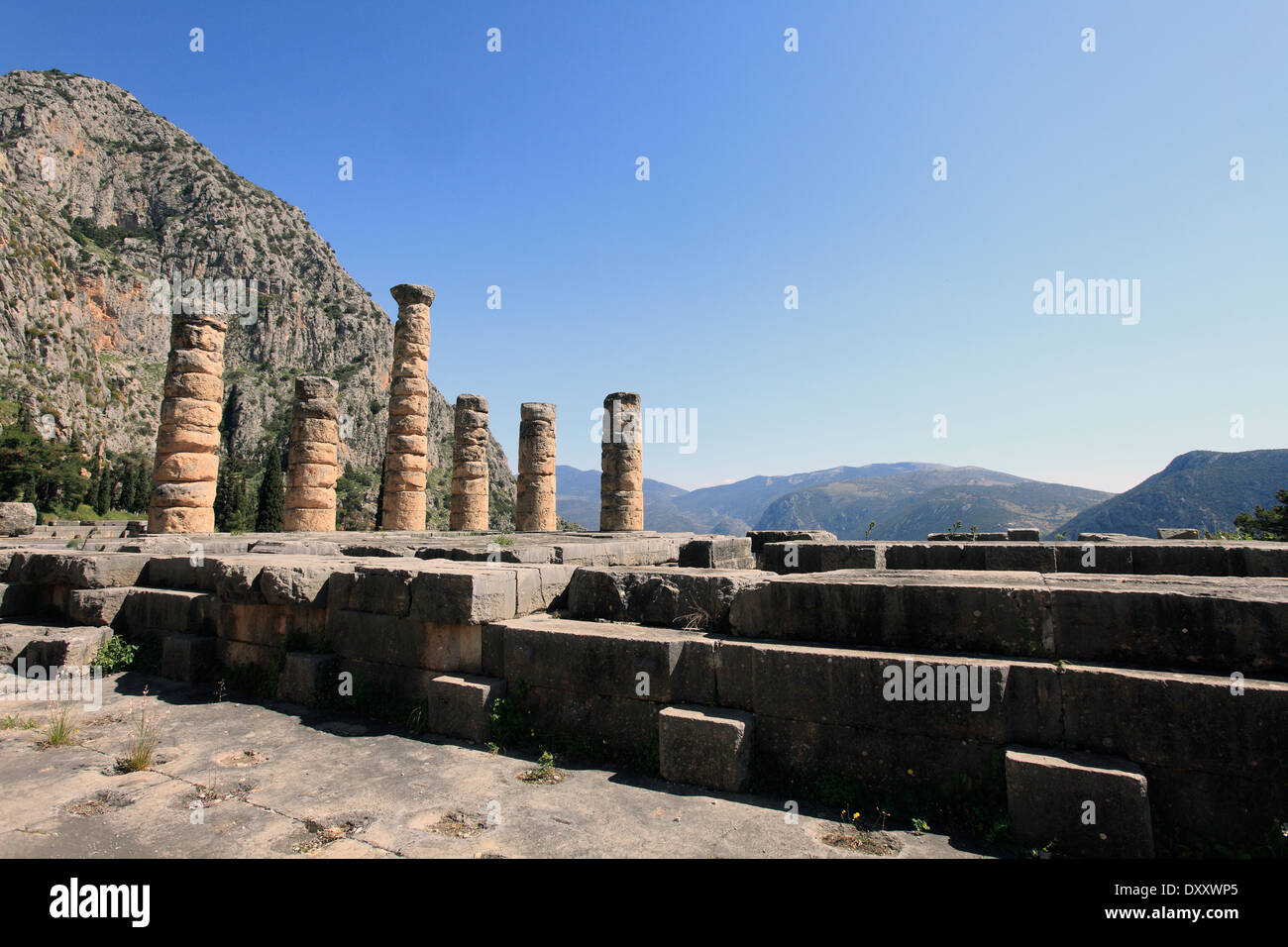 Oracle Of Apollo At Delphi High Resolution Stock Photography and Images ...