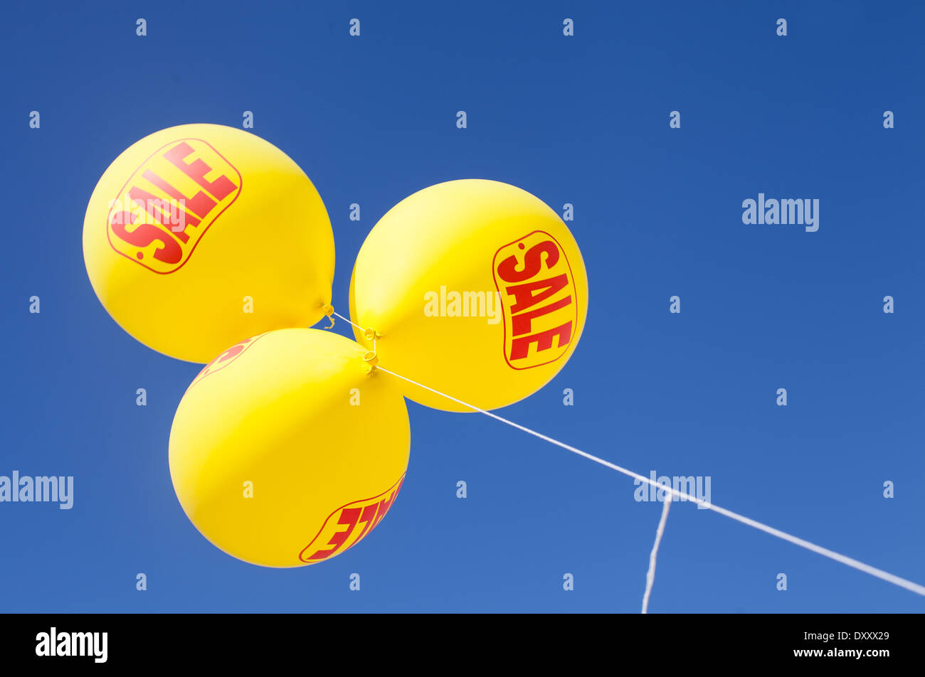 Balloons sale hi-res stock photography and images - Alamy