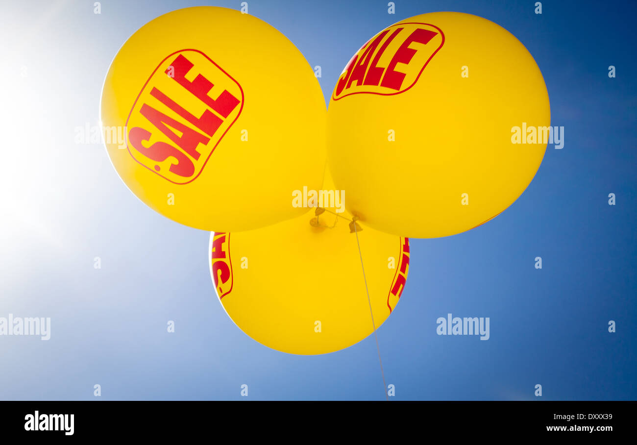 Balloons sale hi-res stock photography and images - Alamy