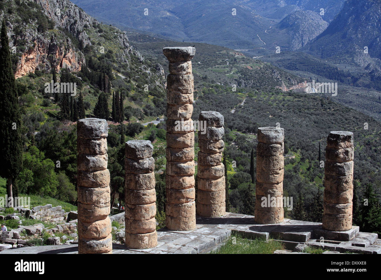Oracle Of Apollo At Delphi High Resolution Stock Photography and Images ...