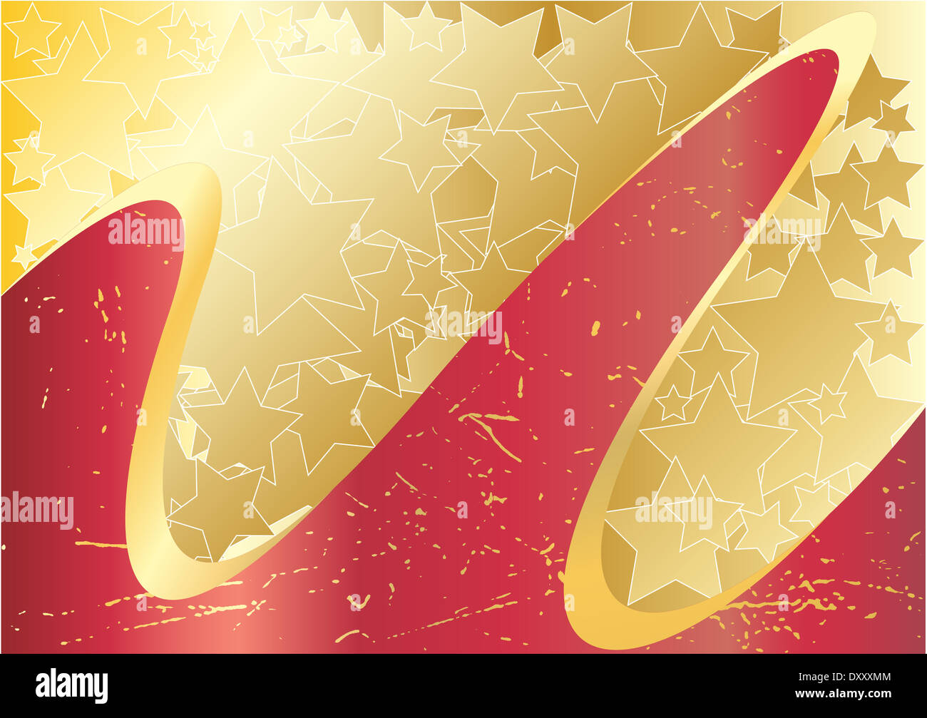 Vector abstract background with star; clip-art Stock Photo - Alamy