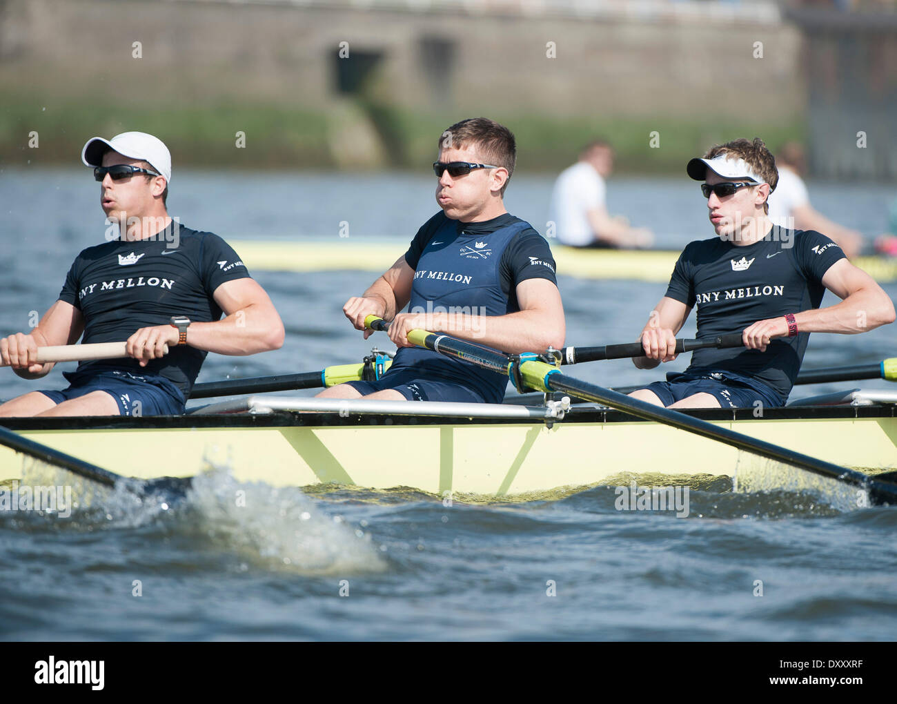 President of the cambridge university boat race hi-res stock ...