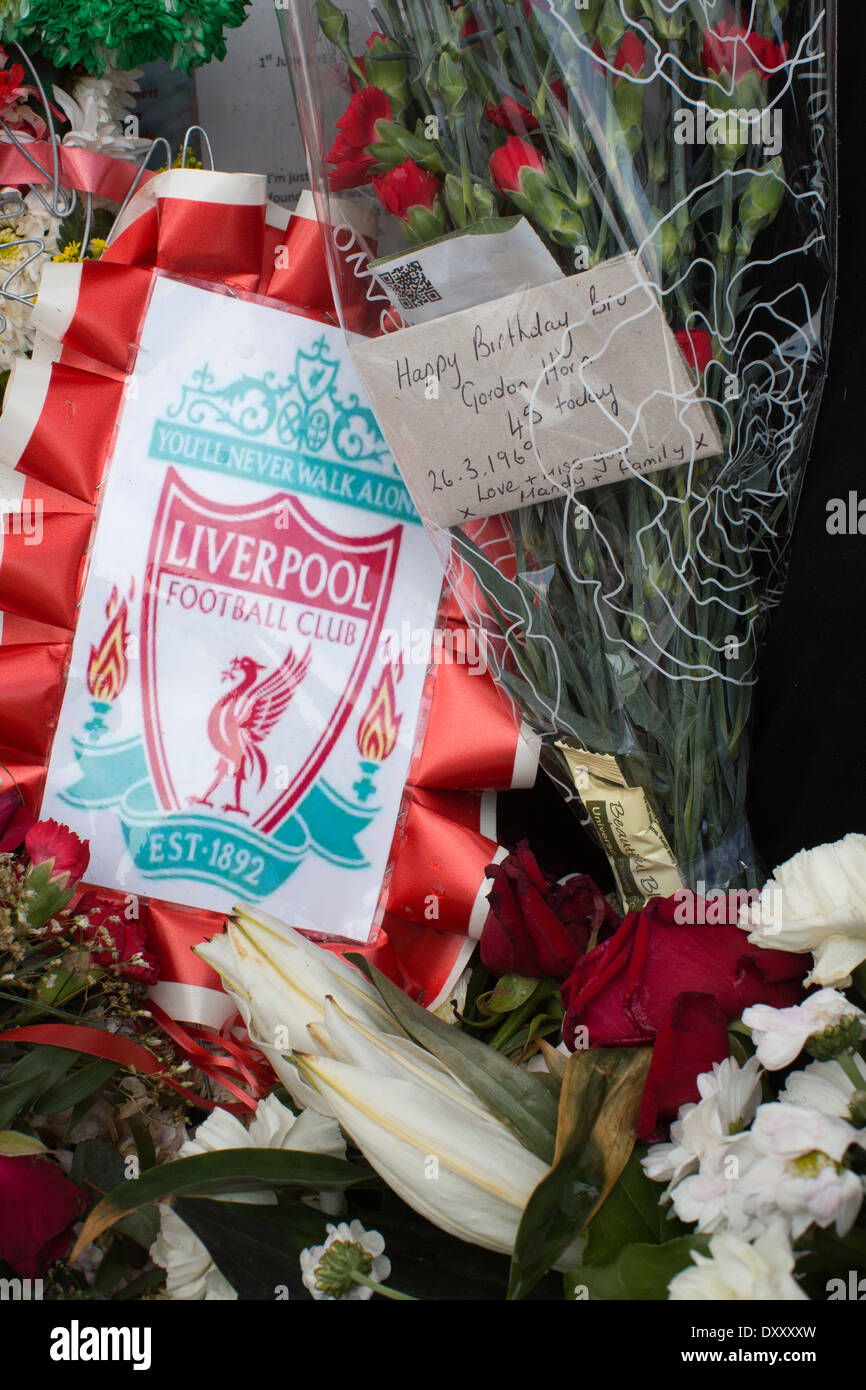 Tributes for the 96 fans and Gordon Horn who died at Hillsborough aged ...