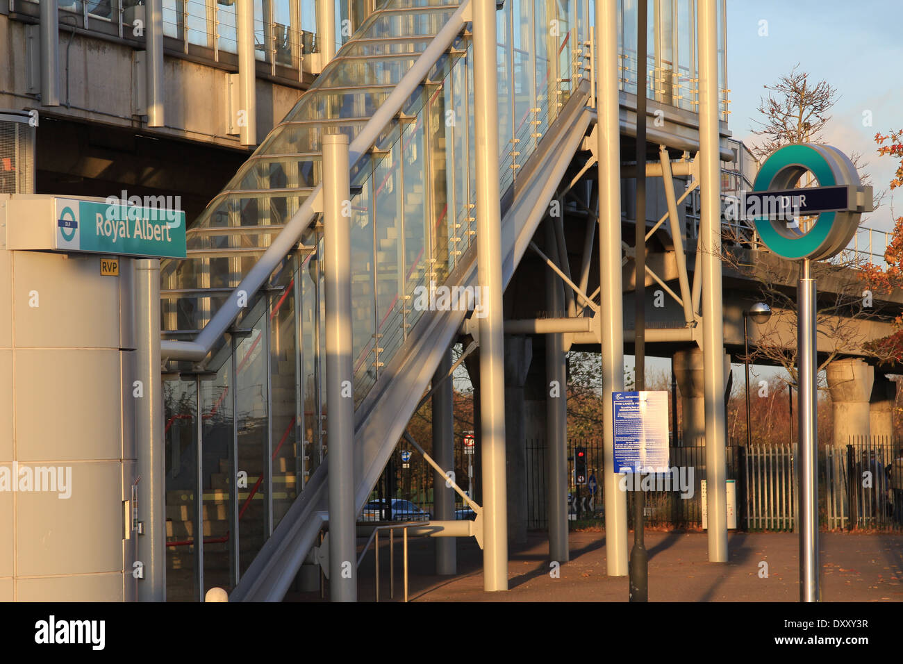 Royal albert station dlr hi-res stock photography and images - Alamy