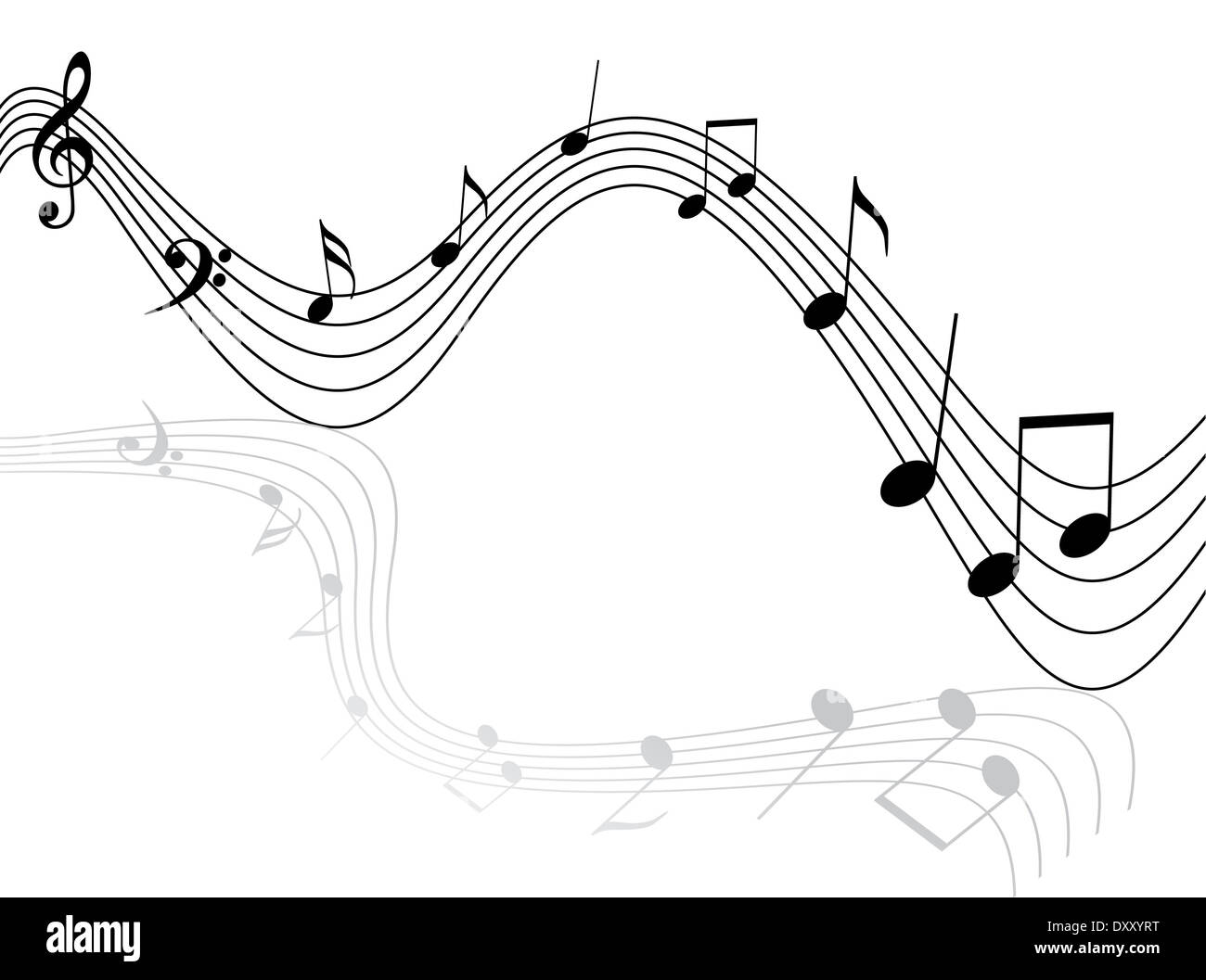 Vector note; clip-art Stock Photo - Alamy