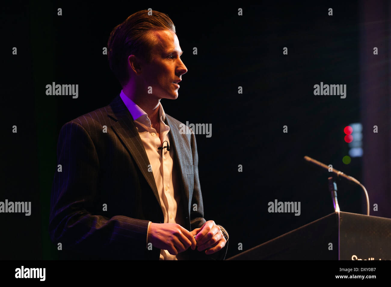 Young welsh entrepreneur and founder of Yolk recruiting company DALE ...