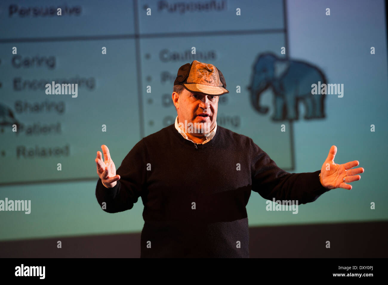 Motivational speaker and serial entrepreneur NIGEL RISNER at a business ...