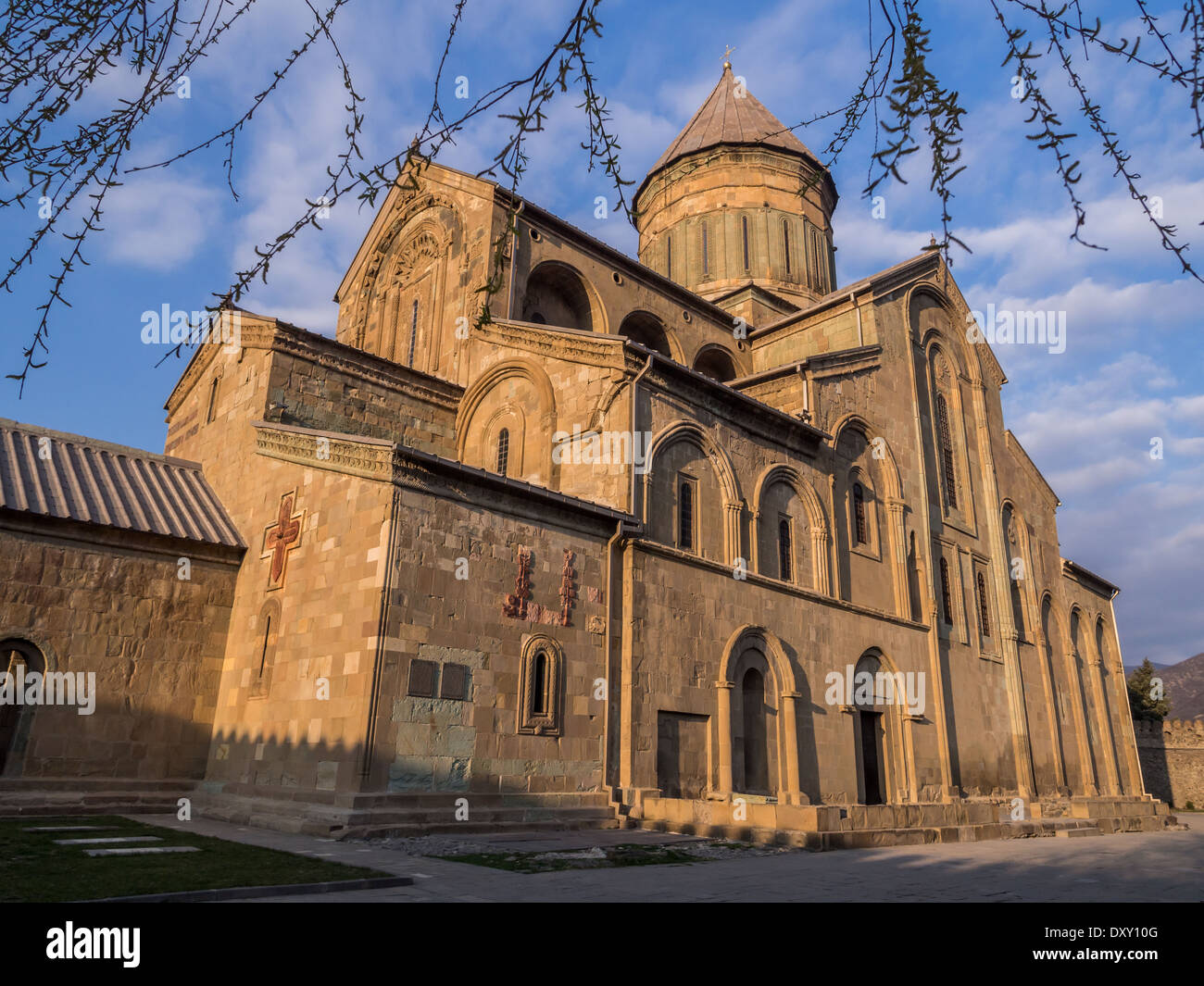 Svetitskhoveli Cathedral in Mtskheta, the historical capital of Georgia ...