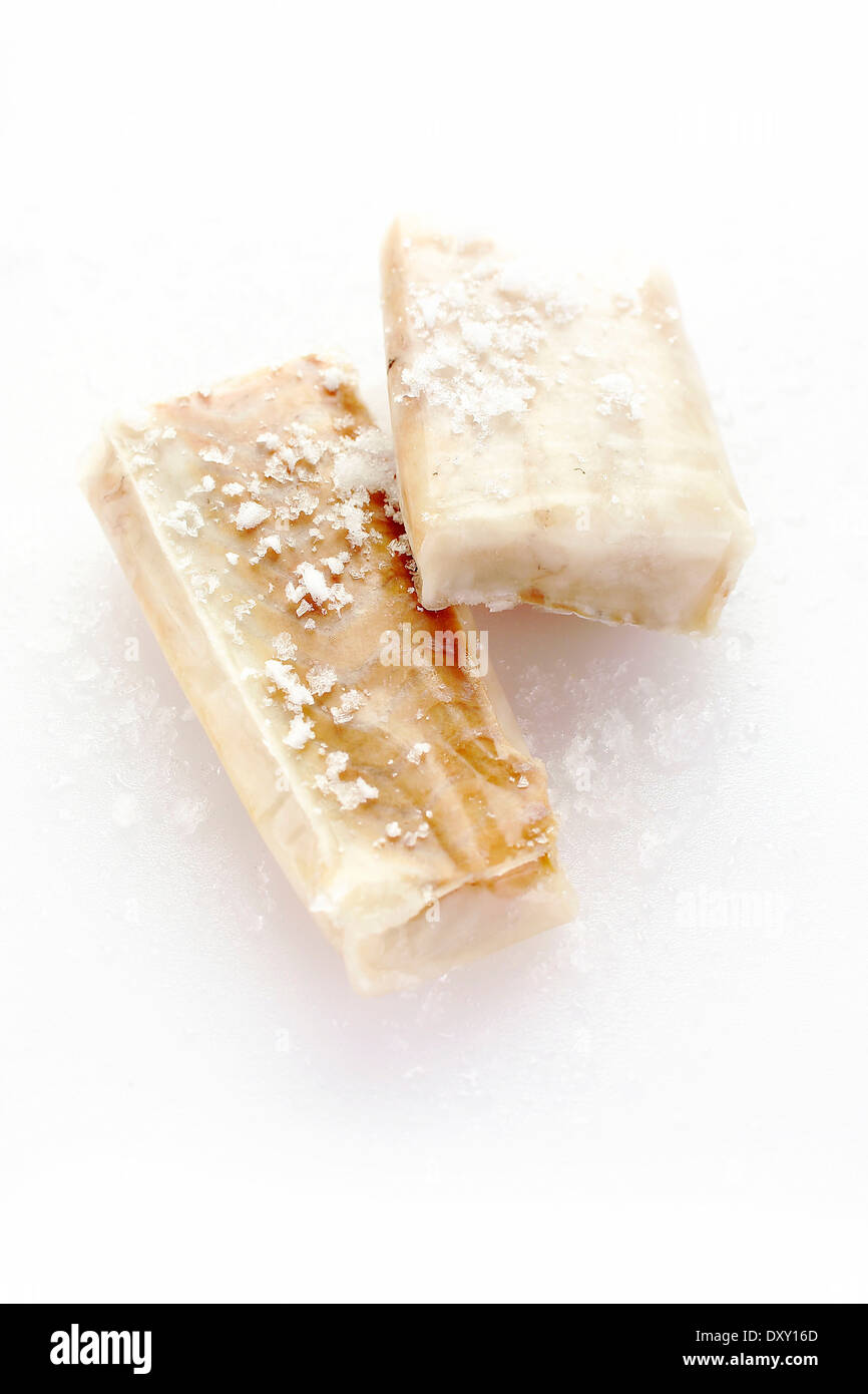 Frozen cod fillets Stock Photo - Alamy
