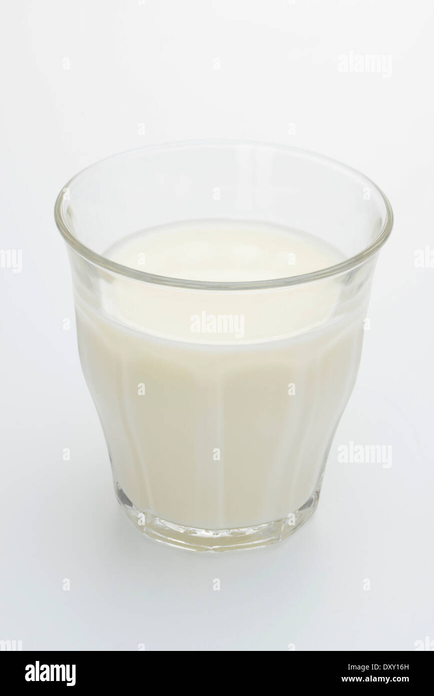 Glass of milk Stock Photo - Alamy
