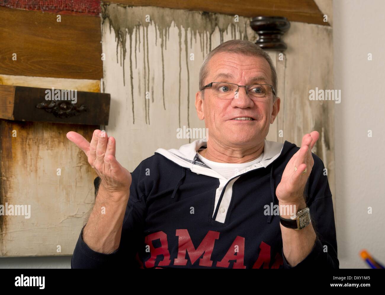 Stuttgart, Germany. 21st Mar, 2014. Reid Anderson, the director of the ...