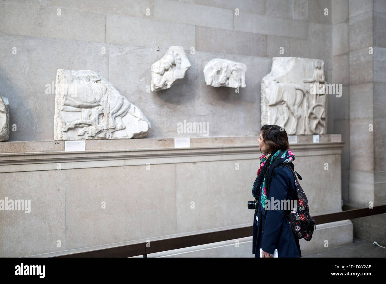 British Museum Elgin Marbles Greek Parthenon Stock Photo - Alamy