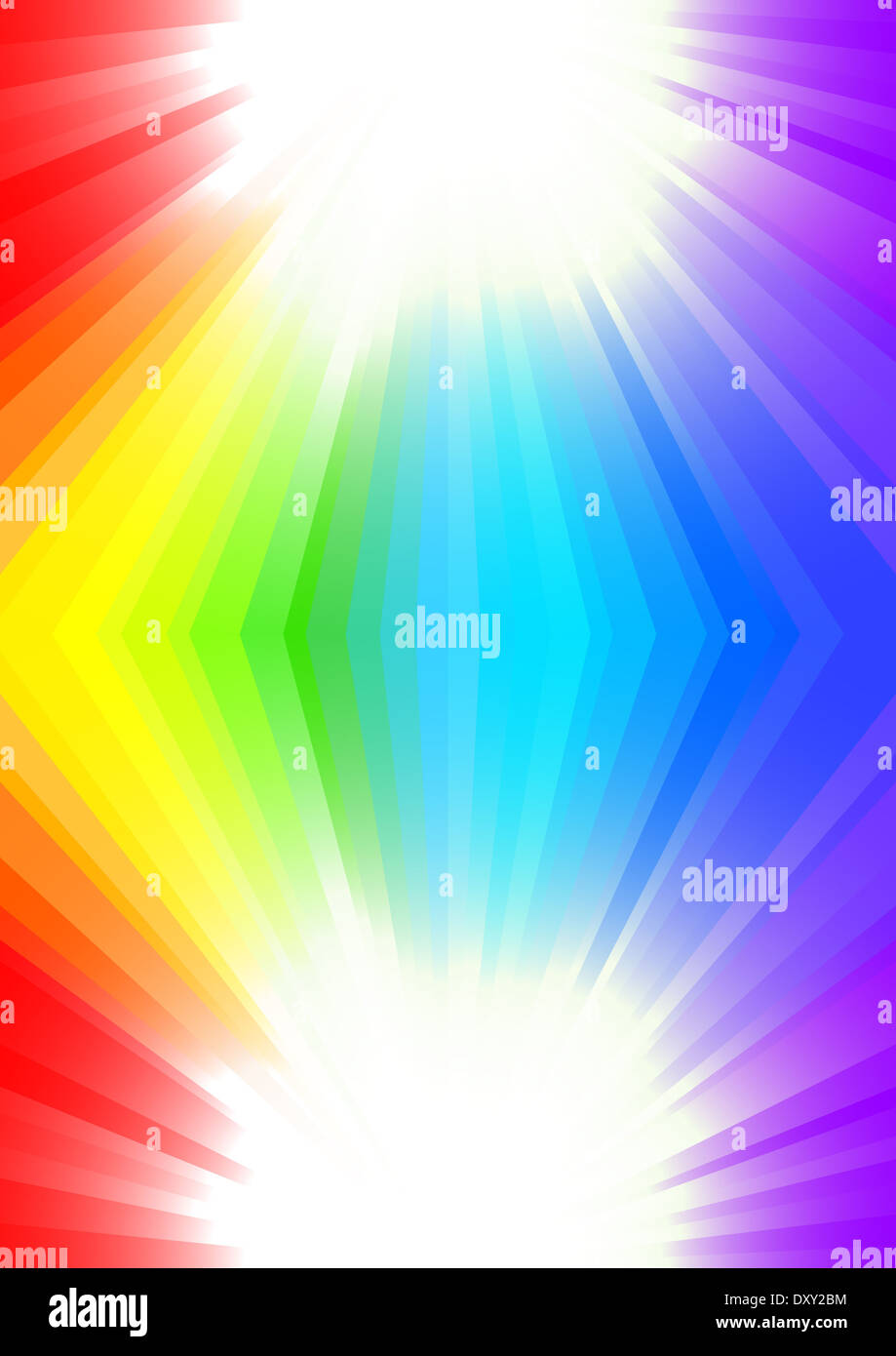 Vector background in rainbow color; clip-art Stock Photo - Alamy