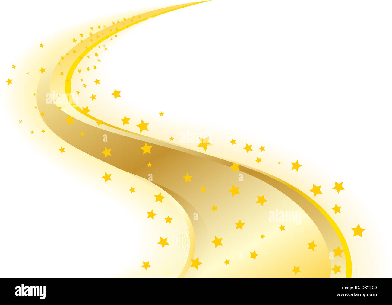 Vector wavy abstract background with star; clip-art Stock Photo - Alamy