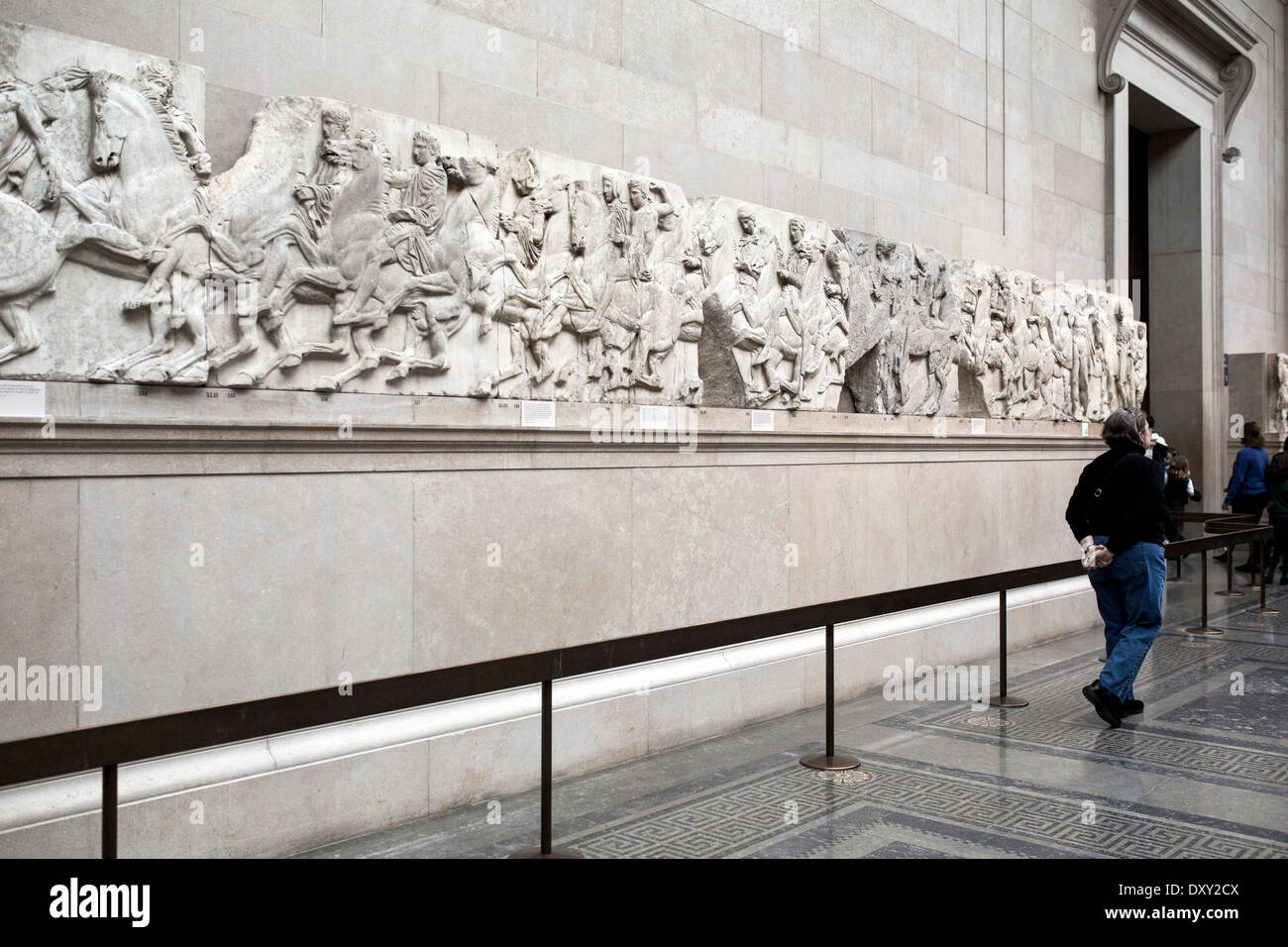 British Museum Elgin Marbles Greek Parthenon Stock Photo - Alamy
