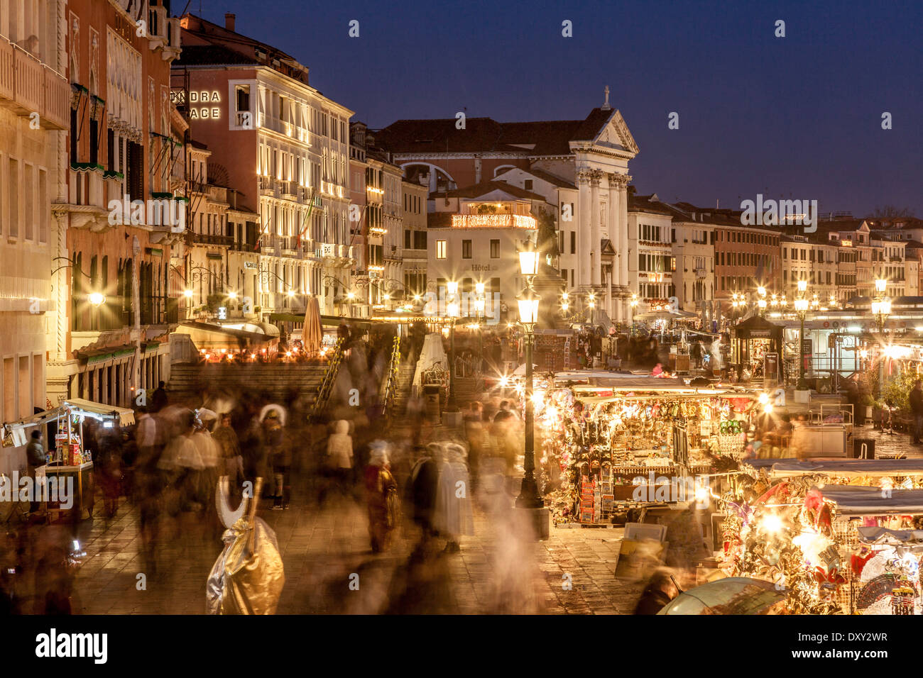 Riva Degli Schiavoni, Castello District, Venice, Italy Stock Photo - Alamy
