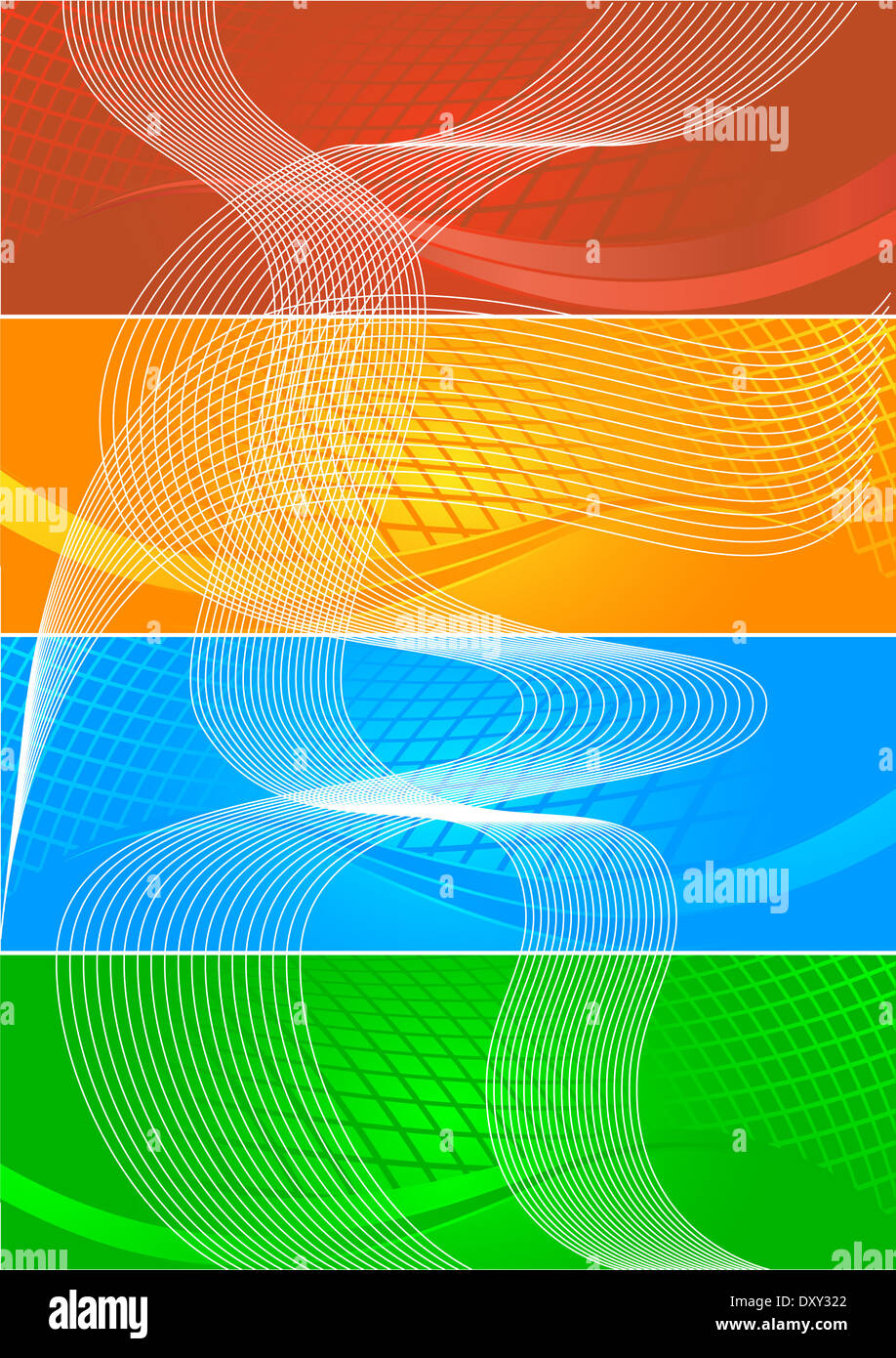 Vector collection banners; clip-art Stock Photo - Alamy