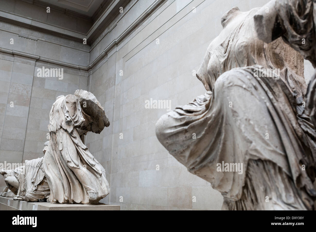 British Museum Elgin Marbles Greek Parthenon Metopes Stock Photo - Alamy