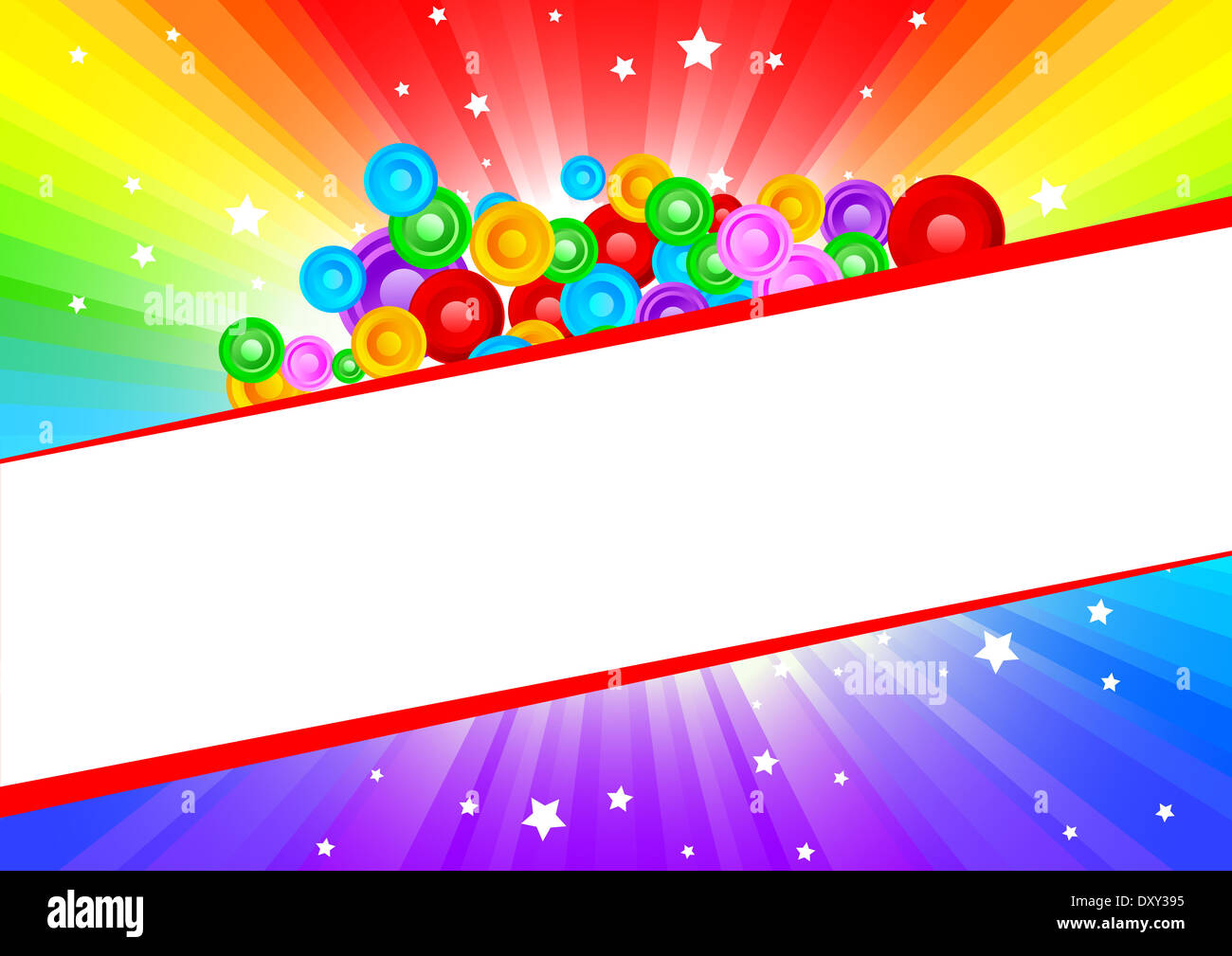 Vector colorful background; clip-art Stock Photo - Alamy