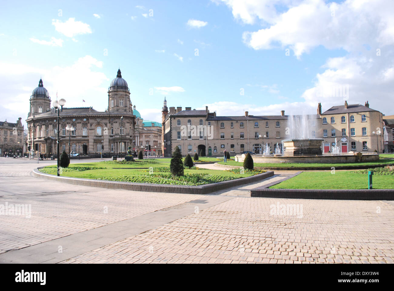 Queens gardens Hull Maritime Museum town dock Stock Photo - Alamy