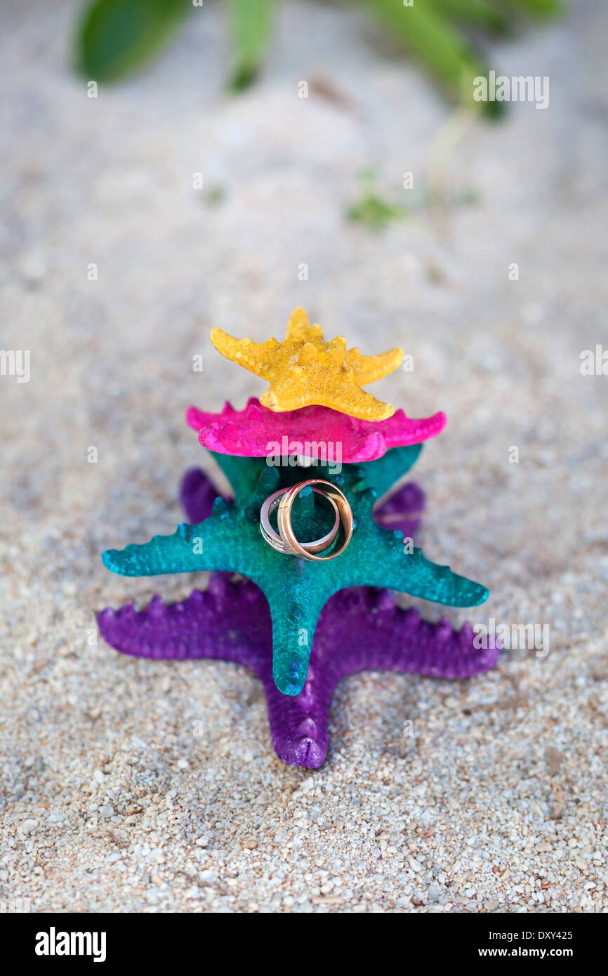 Family beach sand sea rings hi-res stock photography and images - Alamy