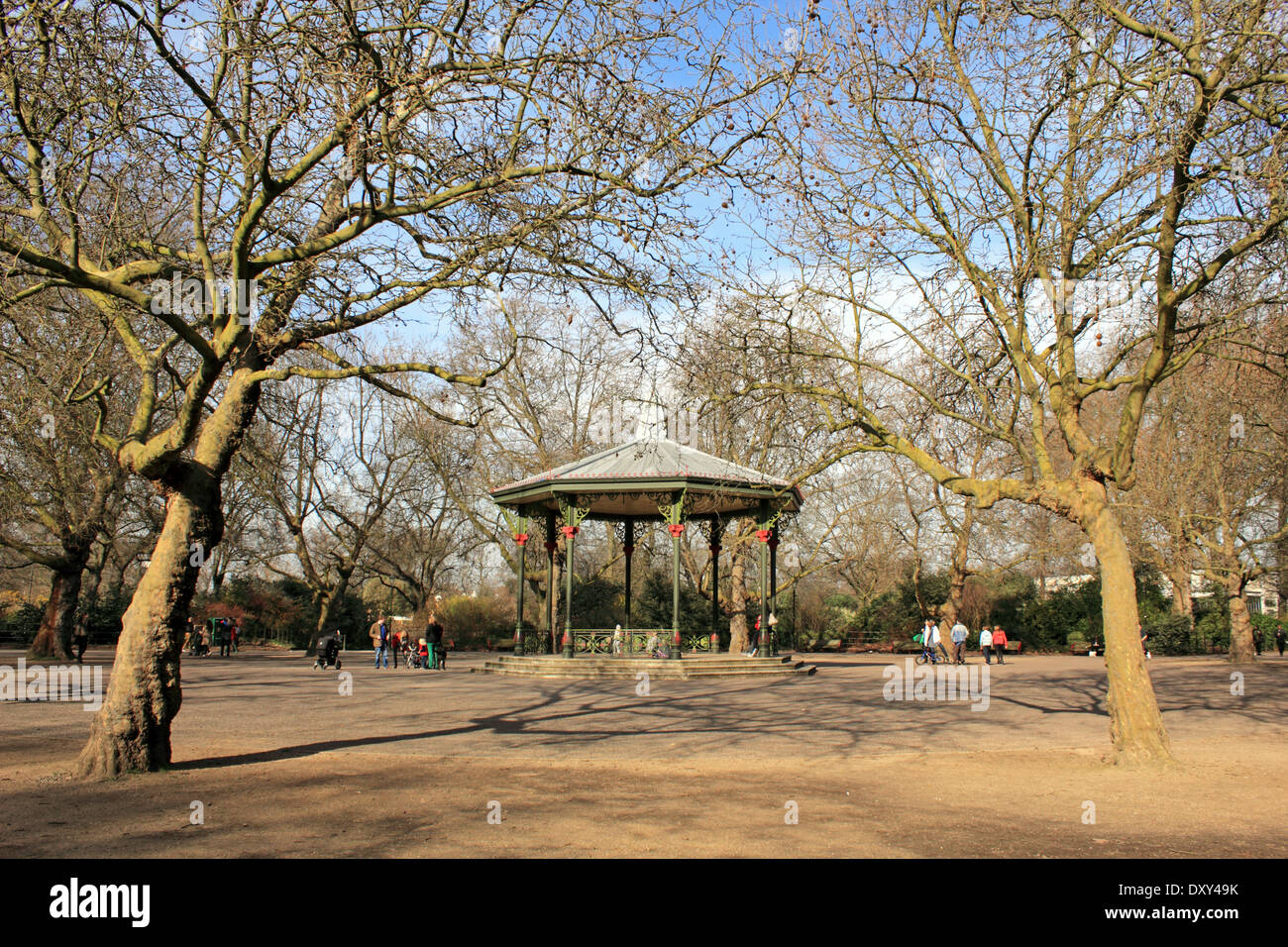 Bandstand in Battersea Park, London, SW11 4NJ, UK Stock Photo - Alamy
